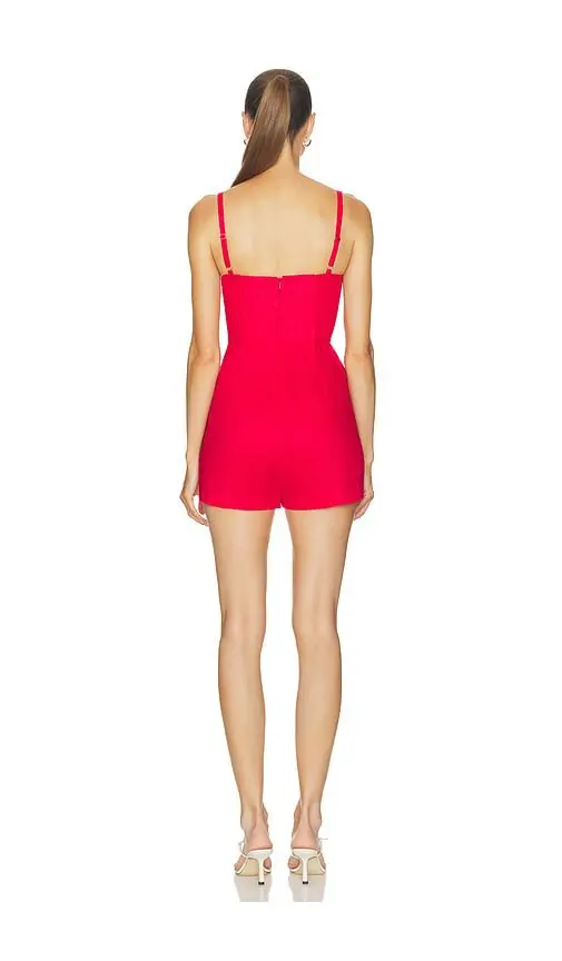 Yumi Kim Praya Romper - Red