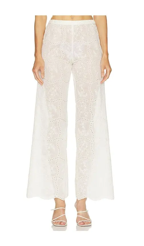 Amanda Uprichard Mariko Lace Trousers