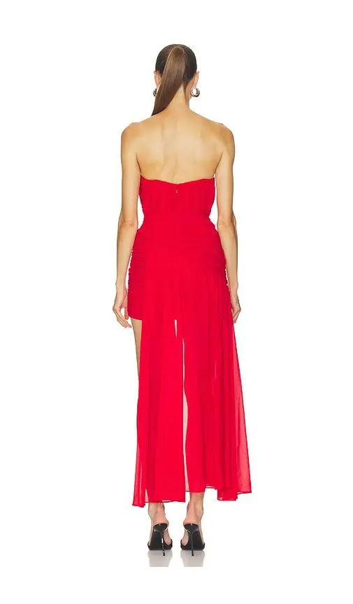Bardot Strapless Mini Dress