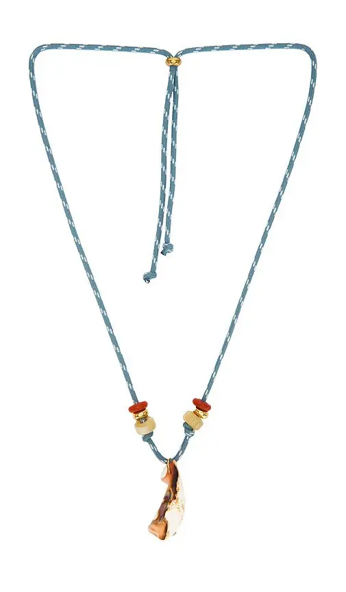FLÃ²WZE X Collanine Colorate Necklace - Teal