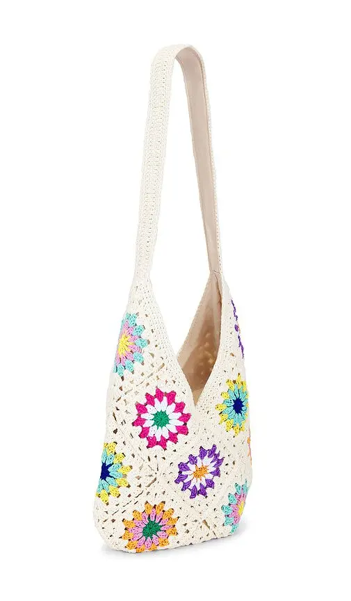 LOVERS AND FRIENDS Jessica Crochet Shoulder Bag