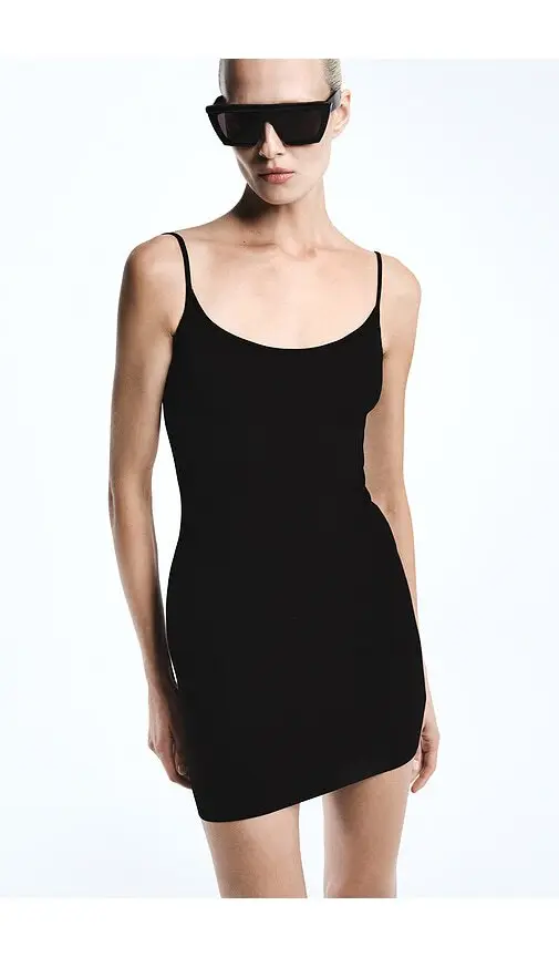 Revolve Chanthal Knit Mini Dress - Black