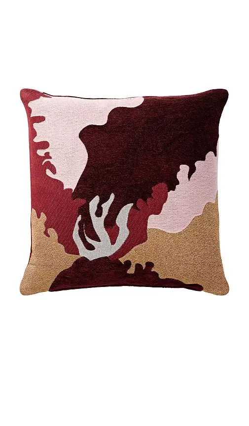 AYTM Flores Square Cushion - Red