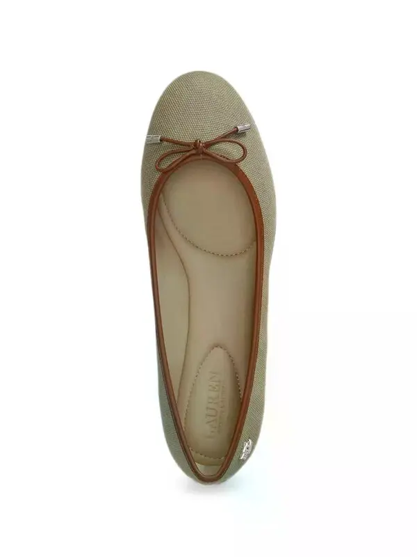 Ralph Lauren Jayna Ballet Flats - Green