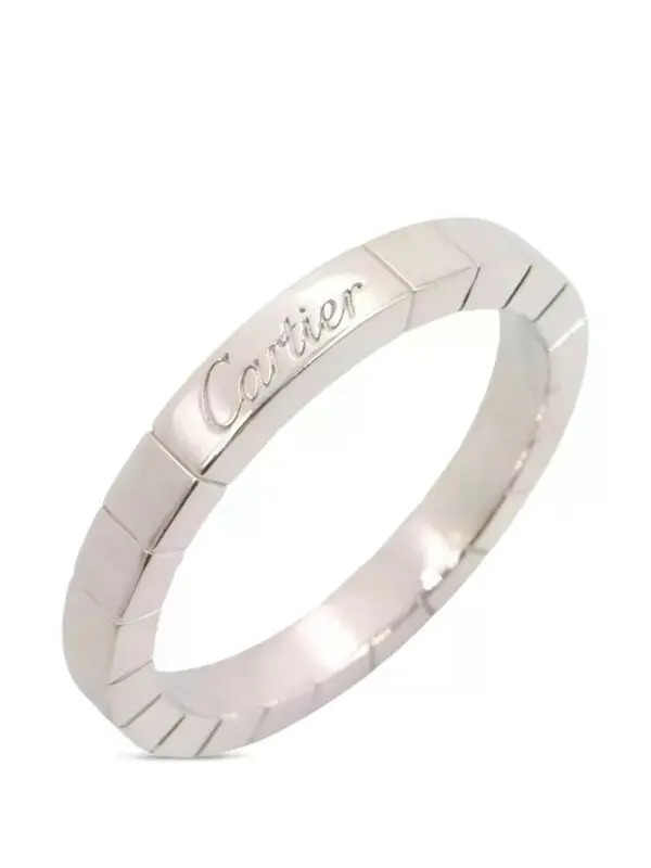 Cartier 18k White Gold Laniere Ring - Silver