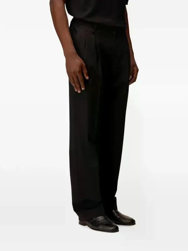 RETORI Pleated-front Virgin-wool Trousers