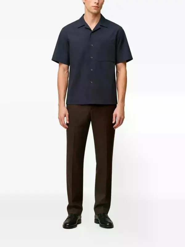 RETORI Embroidered Bowling Shirt