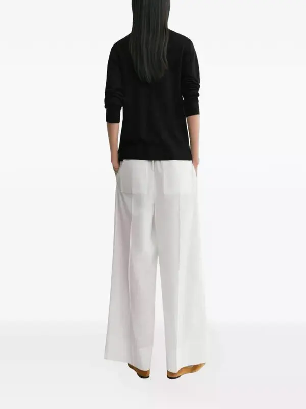 TOTEME Fine Knit Band Collar Sweater