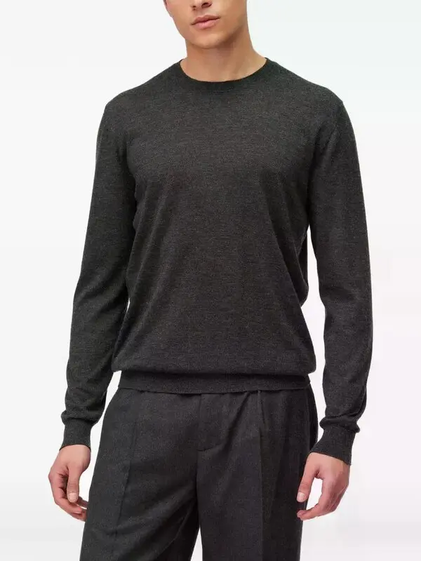RETORI Retro Crew Neck Long Sleeve Sweater