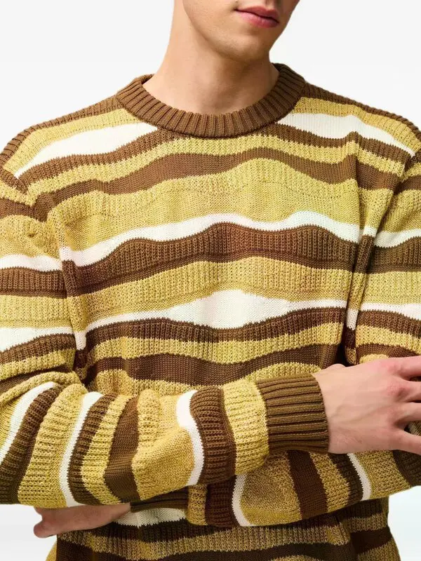 RETORI Waves Jacquard Knit Sweater