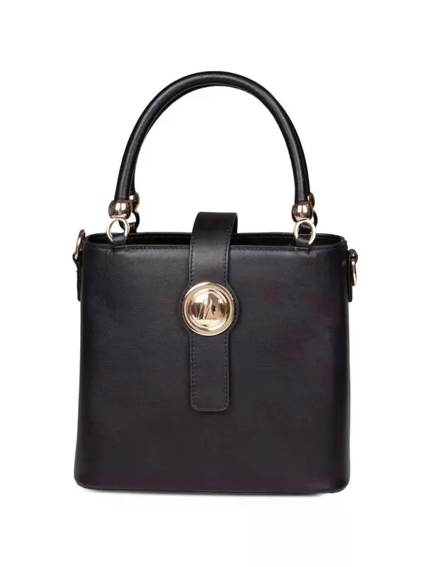 MARCO CASTELLI Agape Leather Tote Bag - Black