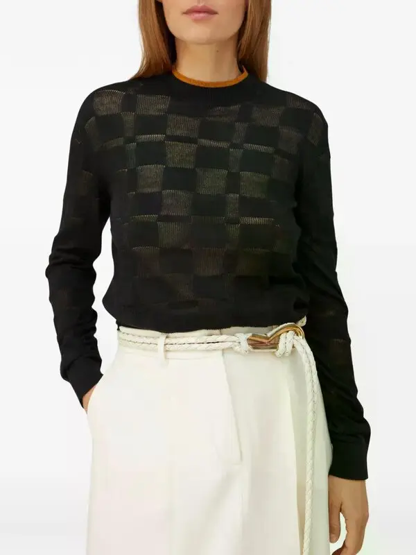 RETORI Fine-knit Long-sleeve Top