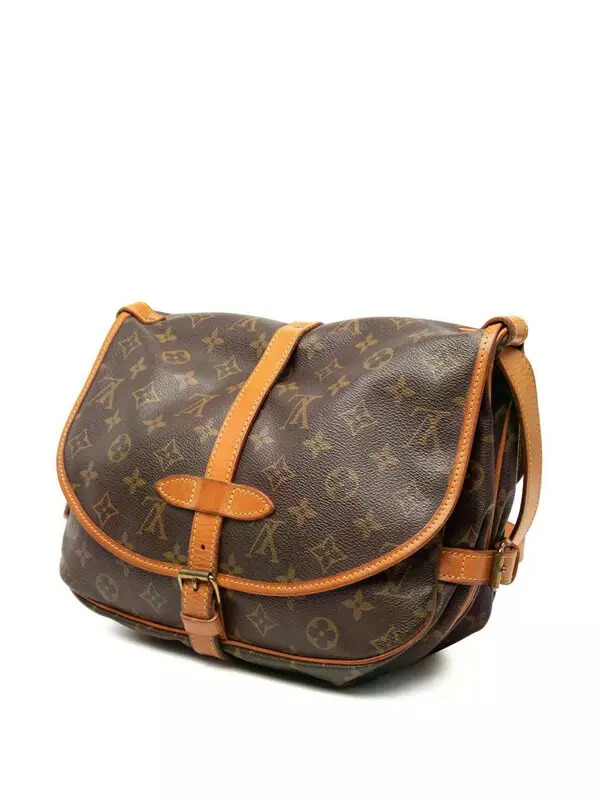 LOUIS VUITTON Monogram Canvas Saumur 30 Crossbody Bag