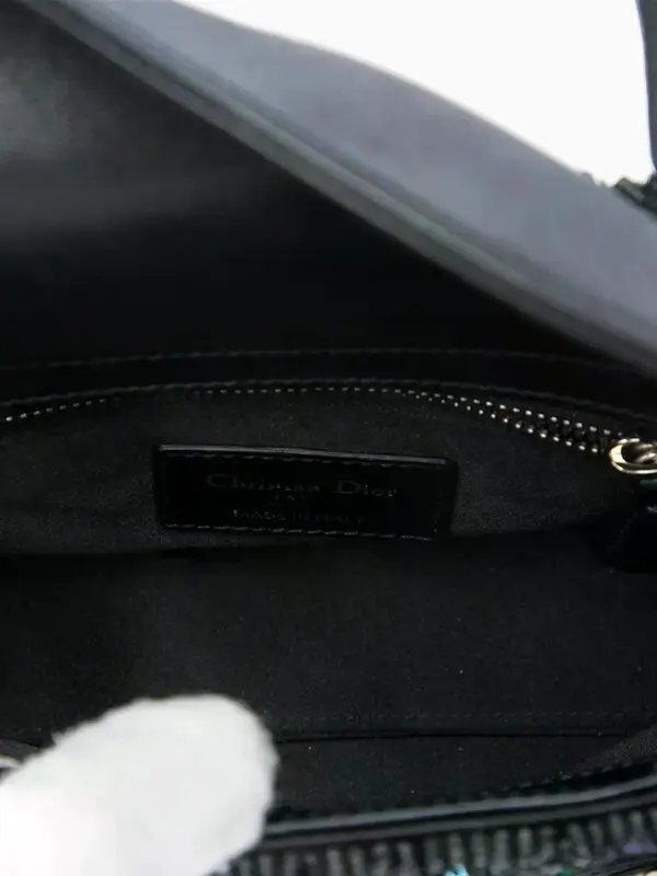 Dior Mini Lady Sequin Embellished Satchel