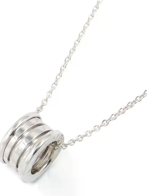 BVLGARI 18k White Gold B.zero1 Necklace