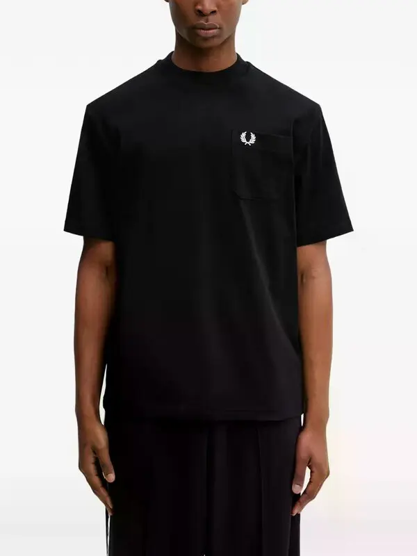 Fred Perry Logo-embroidered Pocket T-shirt