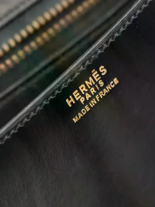 Hermès 1980 23 Constance Shoulder Bag - Black