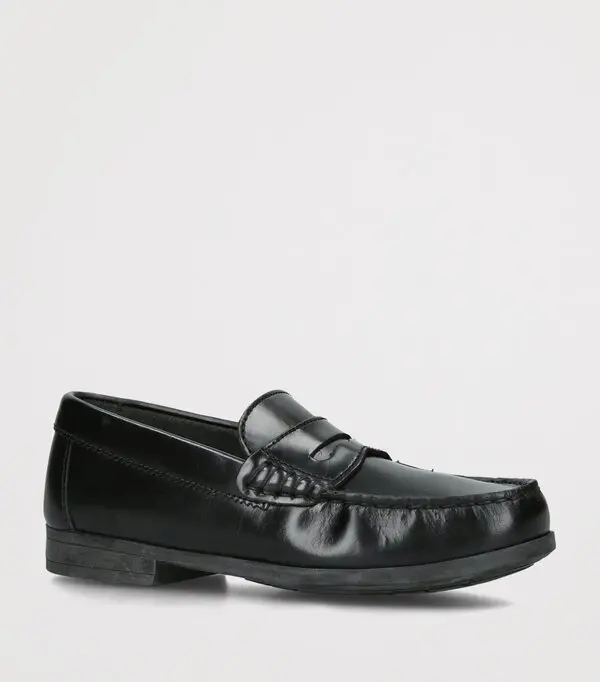 START-RITE Leather Penny Loafers