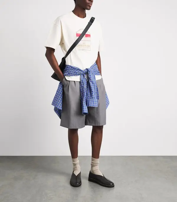 ABOUT:BLANK Cotton Oversized Bermuda Shorts