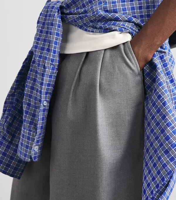 ABOUT:BLANK Cotton Oversized Bermuda Shorts