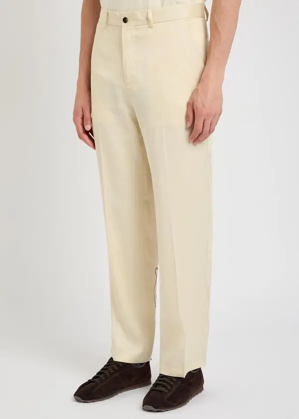 MALBON La Perla Tencel-twill Trousers