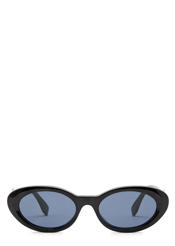 Fendi Cat Eye Sunglasses With Ff Plaque