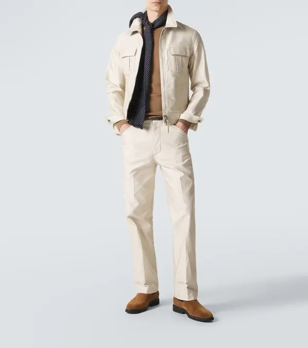 TOM FORD Suede Chelsea Boots Whisky