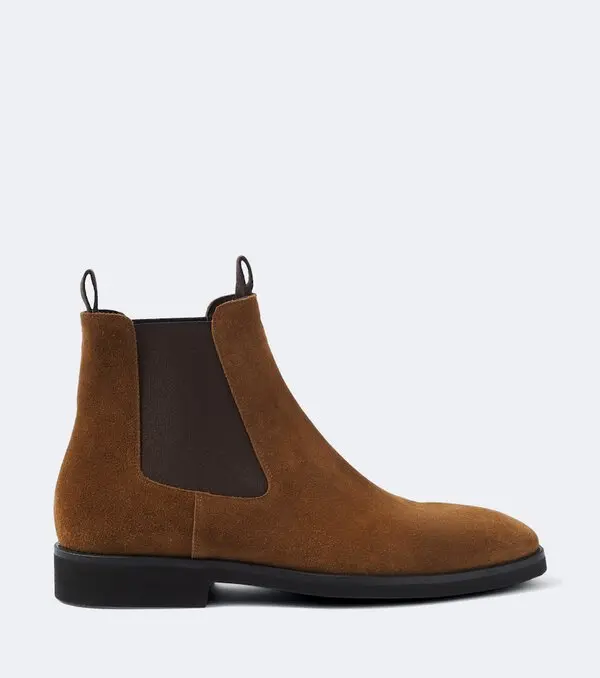 TOM FORD Suede Chelsea Boots Whisky