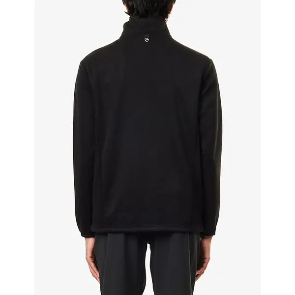 MALBON Long-sleeve Quarter-zip Woven Pullover