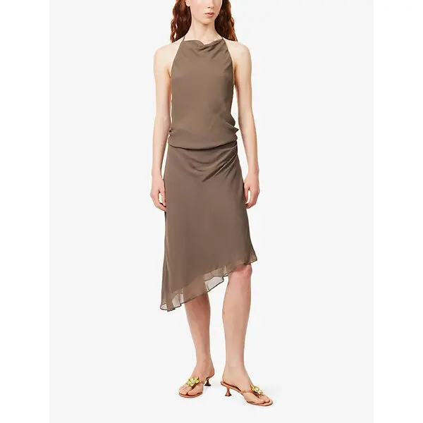 Bec & Bridge Samantha Halterneck Georgette Top