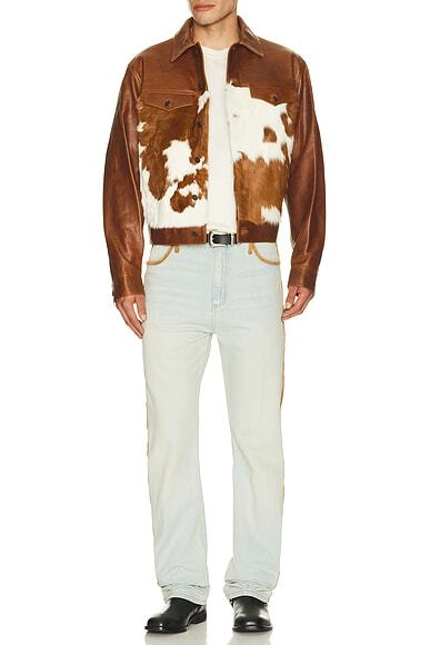AUSTIN POST Leather Edge Highland Slim Cut Jean