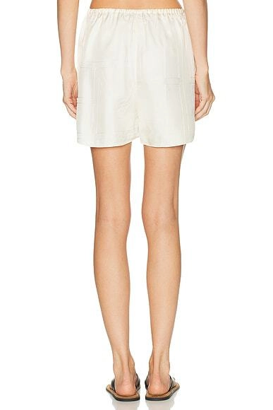 TOTEME Monogram Silk Pj Short