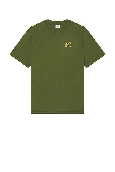 MALBON Bermuda Trinity Tee - Chive