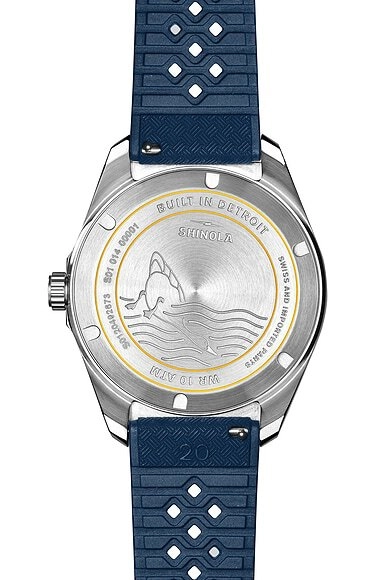 Shinola Duck 40mm Stainless Steel Diver's Watch