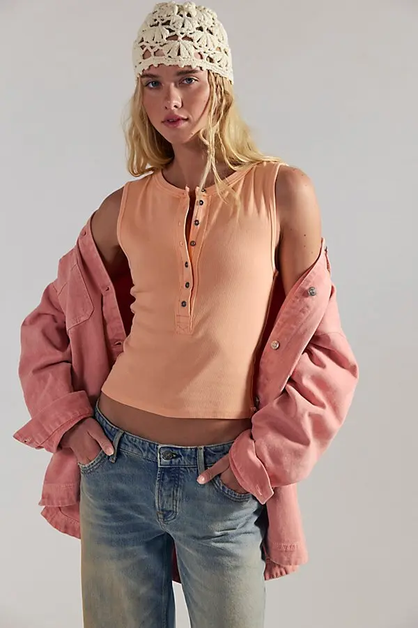 We The Free Jamie Henley Tank - Spring Melon
