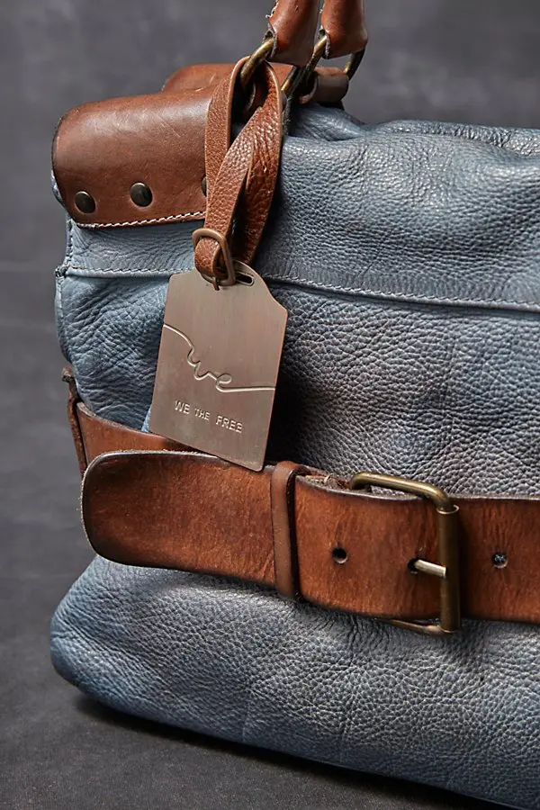 We The Free Belted Mini Tote - Denim