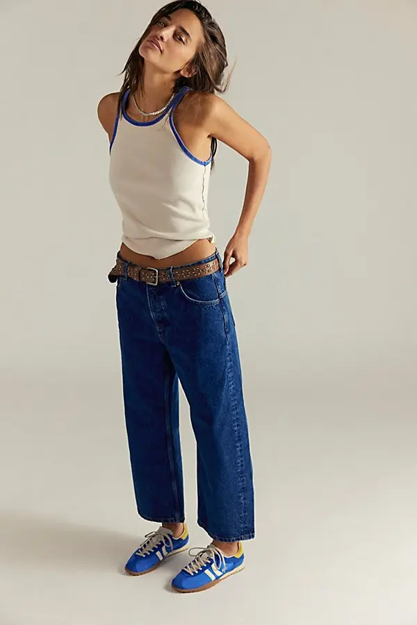We The Free Deep Trance Dropped Boyfriend Jeans - Another Dimension
