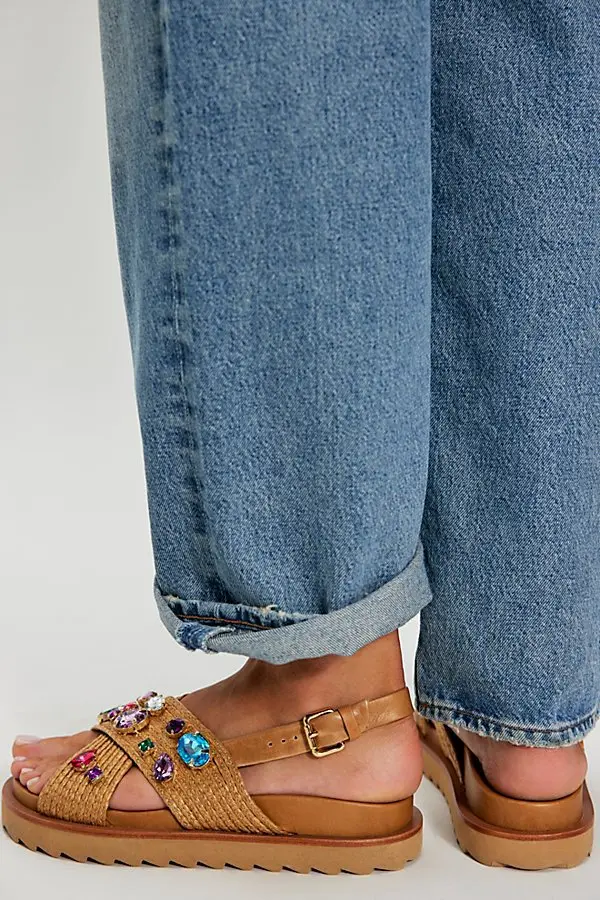 VICENZA Rock Candy Embellished Sandals