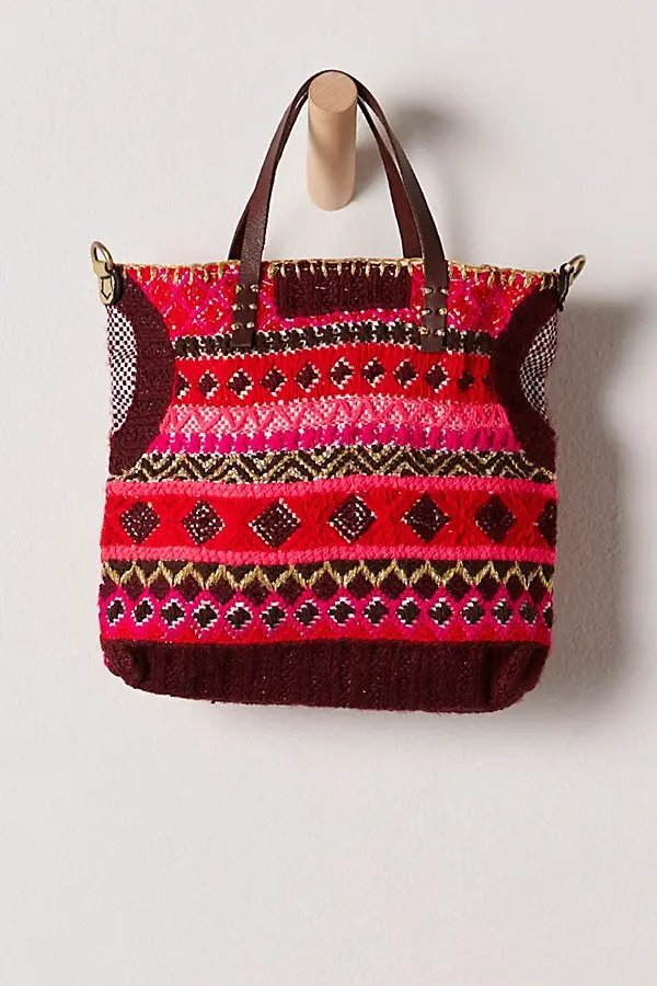 ENSHALLA Multi Pattern Tote Bag
