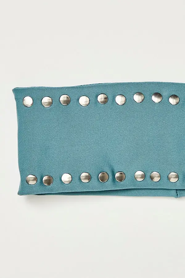 Free People Studded Hair Band - Light Blue