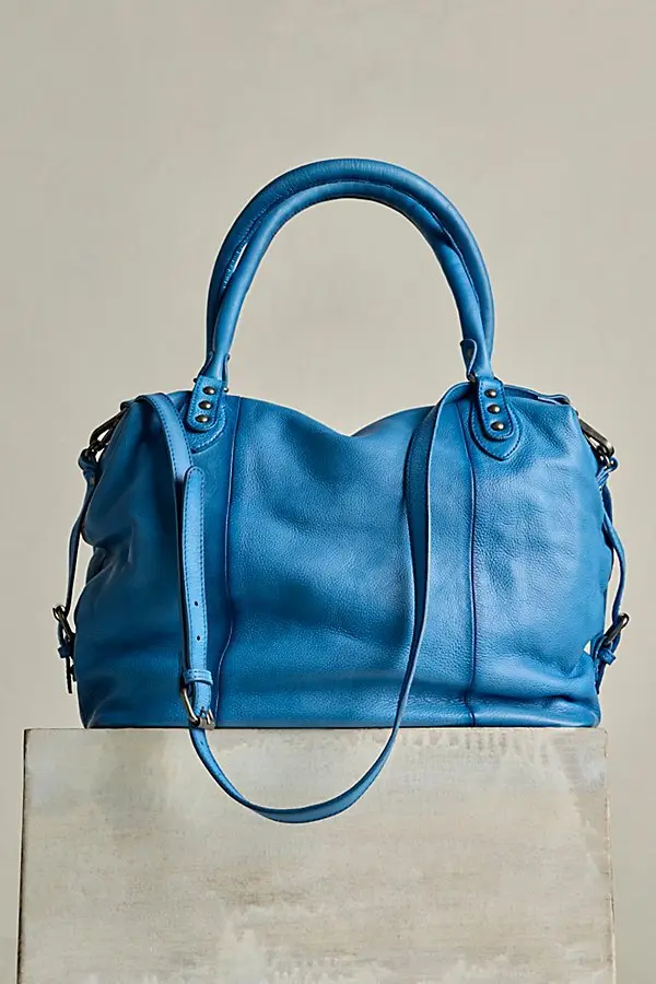 We The Free Emerson Tote Bag - Blue Pattern