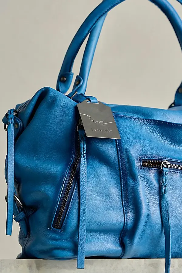 We The Free Emerson Tote Bag - Blue Pattern