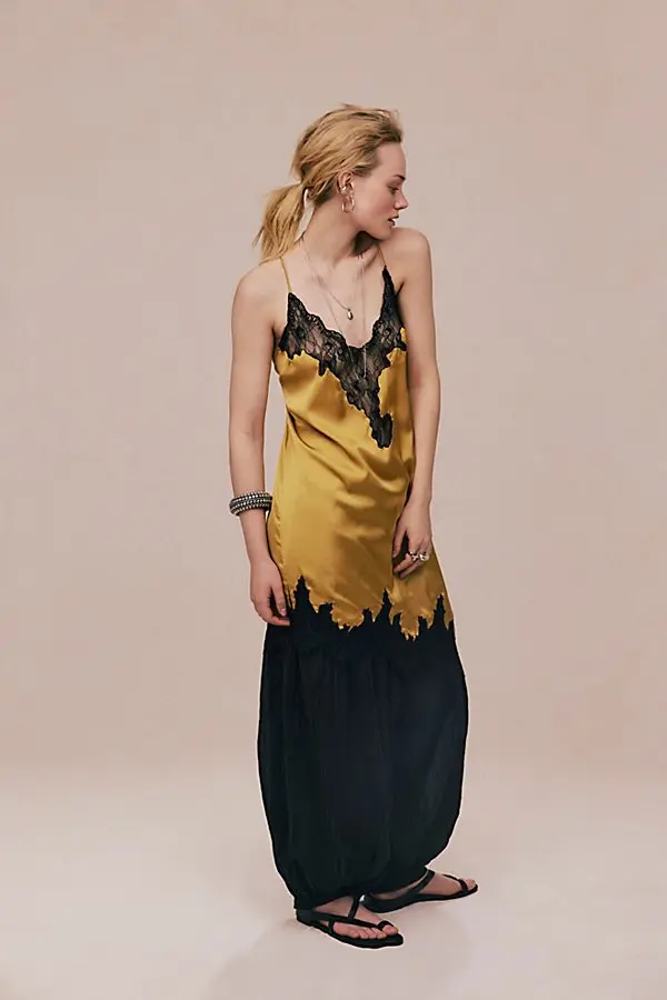 Free People Playa Party Balloon Pants - Black