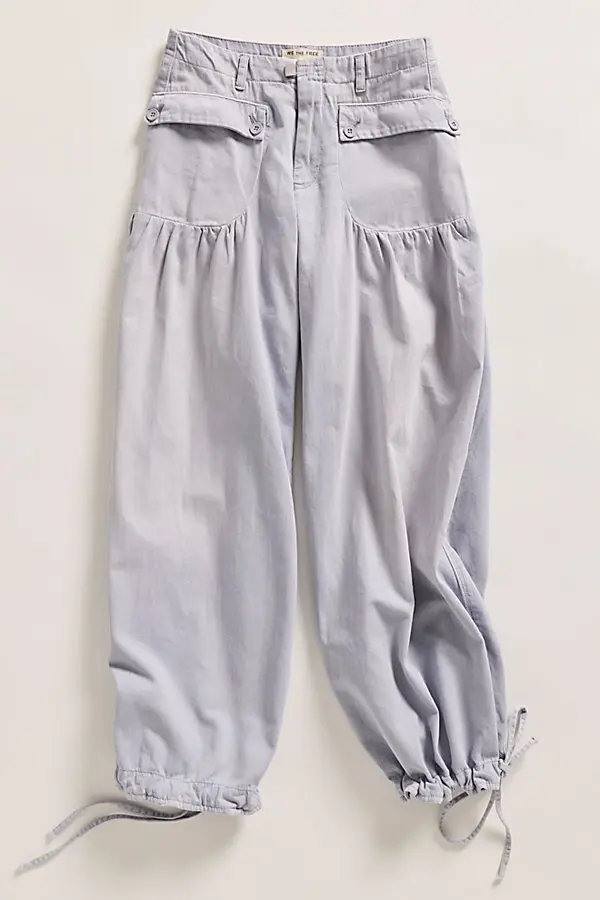 We The Free Lotus Balloon Jeans - Blue Imagination