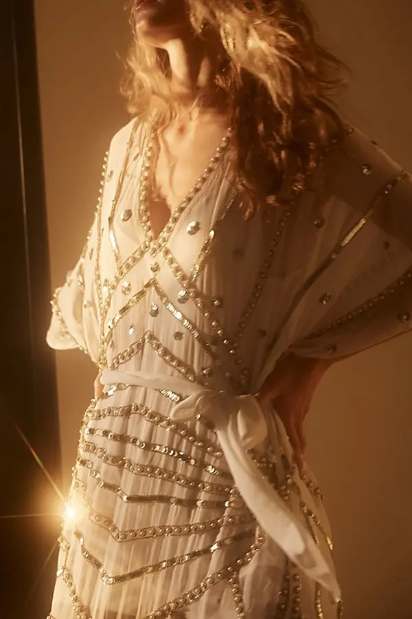JEN'S PIRATE BOOTY Space Odyssey Kaftan Top - Odyssey Moon