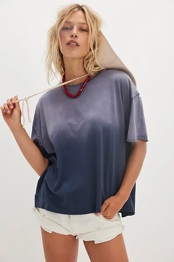 TRICIA FIX Americana Patch T-shirt