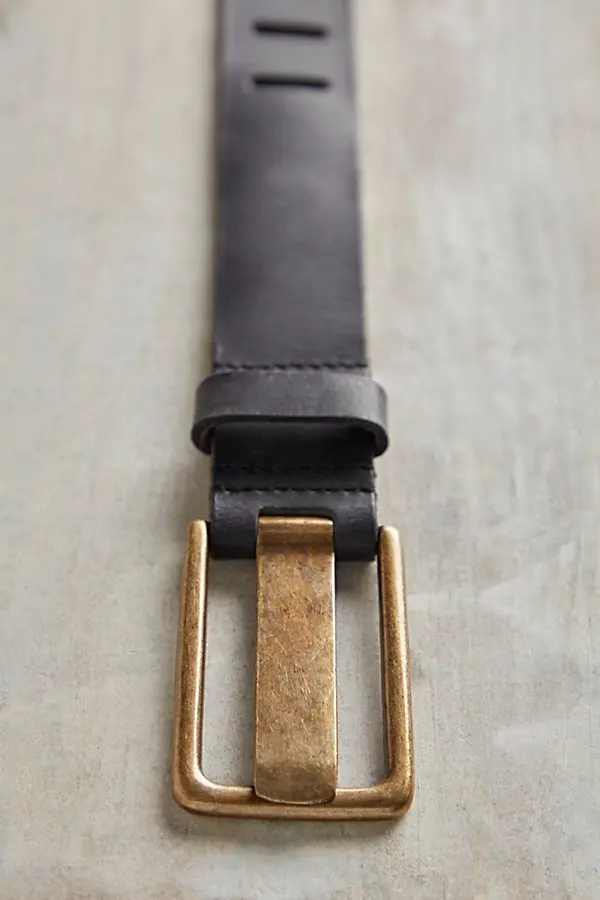 We The Free Extra-long Leather Belt With Cut-out Detailing