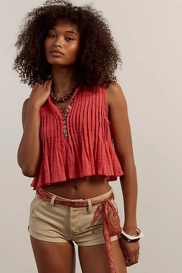 FP ONE Parker Tank Top - Cayenne