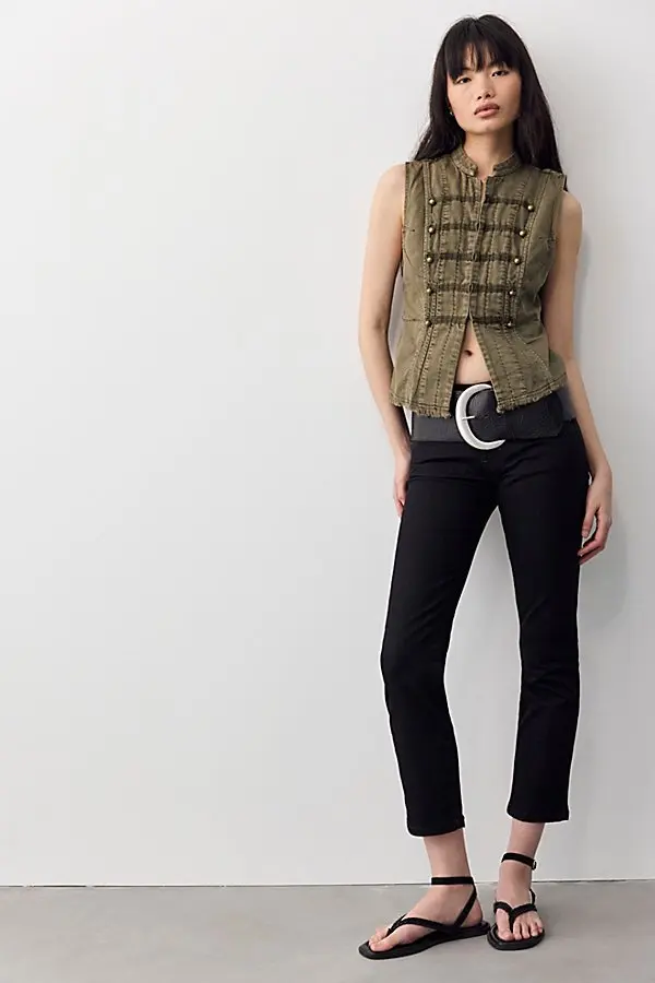 We The Free Paloma Low-rise Cigarette Jeans - Nightfall