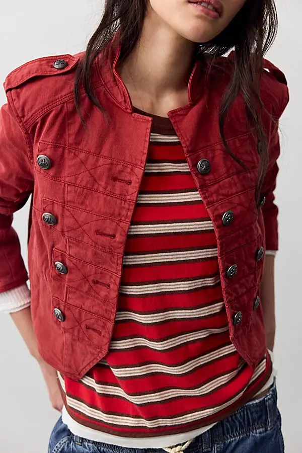 We The Free Ryland Band Jacket - Burnished Red